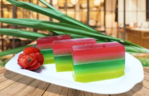 Pandan Coconut Layer Jelly